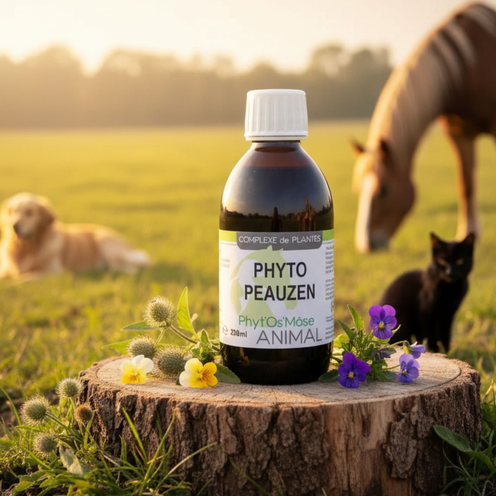 Phyto'peauzen pour chevaux - Soulage la dermite – Horse Remedy